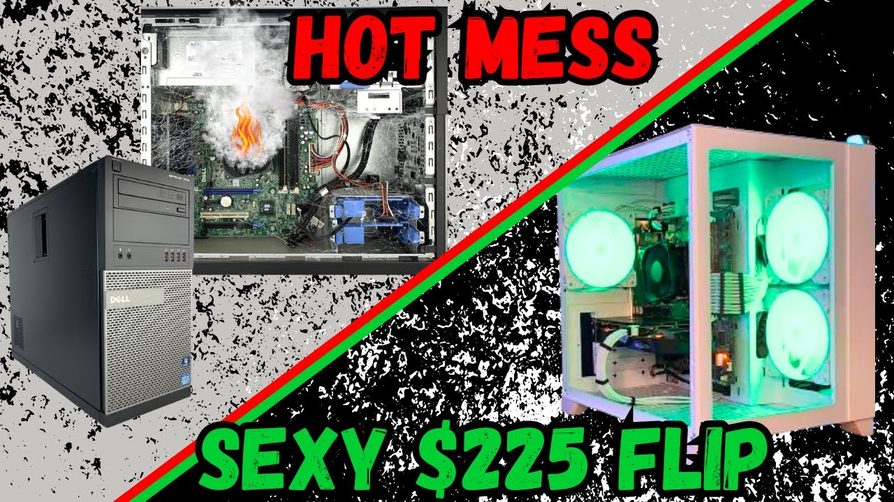 $225 Gaming PC Flip - From Trash to Treasure - YouTube