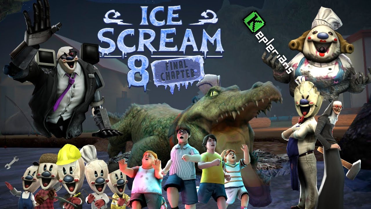 Ice Scream 8: Final Chapter Full Gameplay | No Death Normal Mode - YouTube