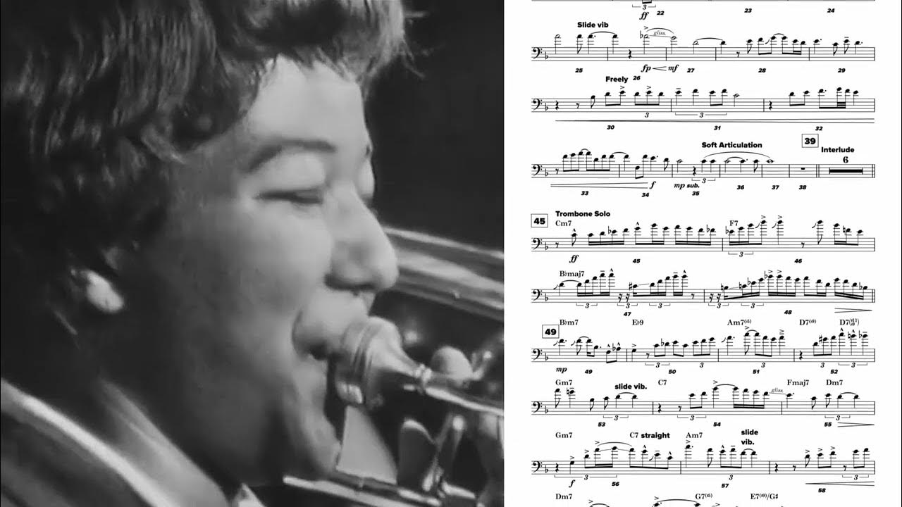 Melba Liston's Masterful Ballad Playing on My Reverie - YouTube