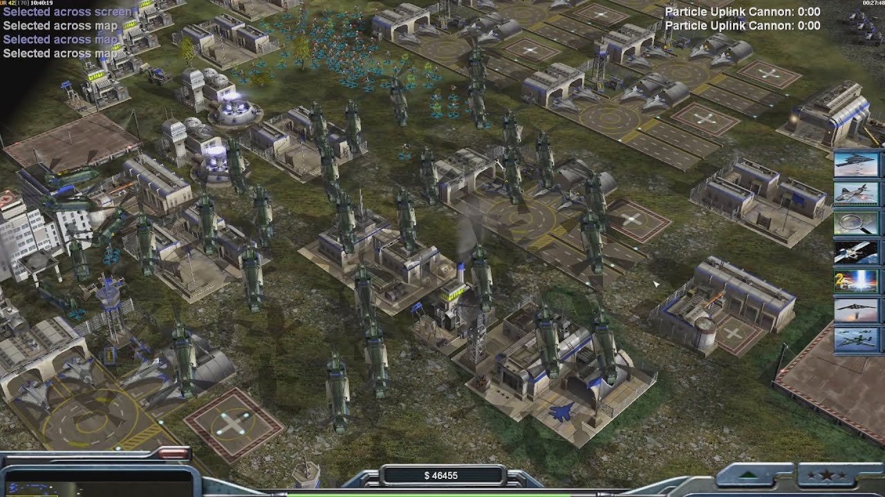 USA Air Force - Command & Conquer Generals Zero Hour - 1 vs 7 HARD ...