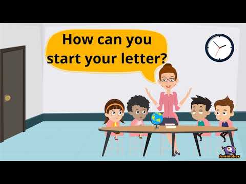 How to write a formal letter? - YouTube