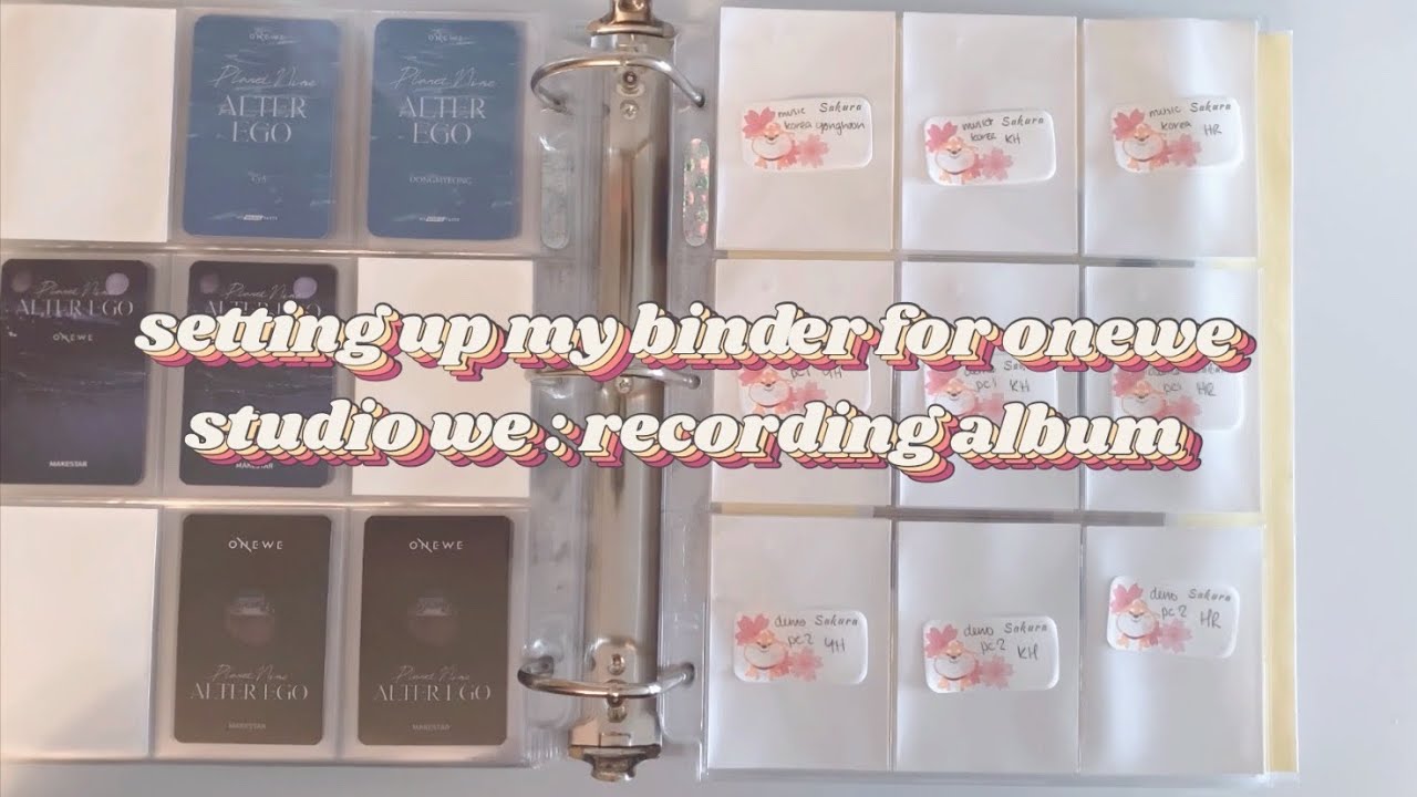 Setting up for ONEWE Studio We : Recording Second Demo Album - YouTube