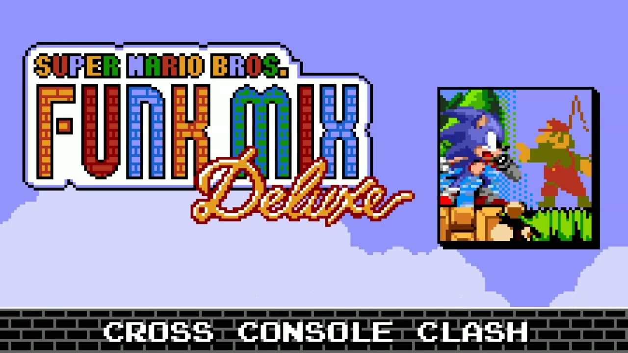 Cross-Console Clash - Super Mario Bros. Funk Mix - YouTube