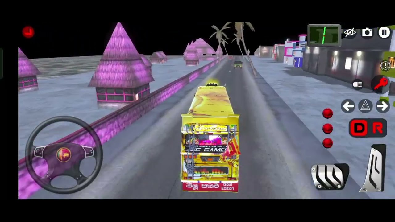 DC bus game. with ඕළු පබළු... - YouTube