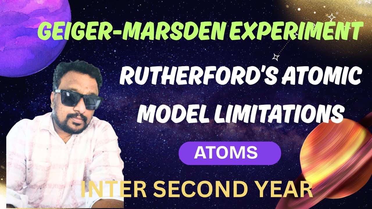 GEIGER - MARSDEN experiment |RUTHERFORD'S MODEL OF ATOM & LIMITATIONS ...