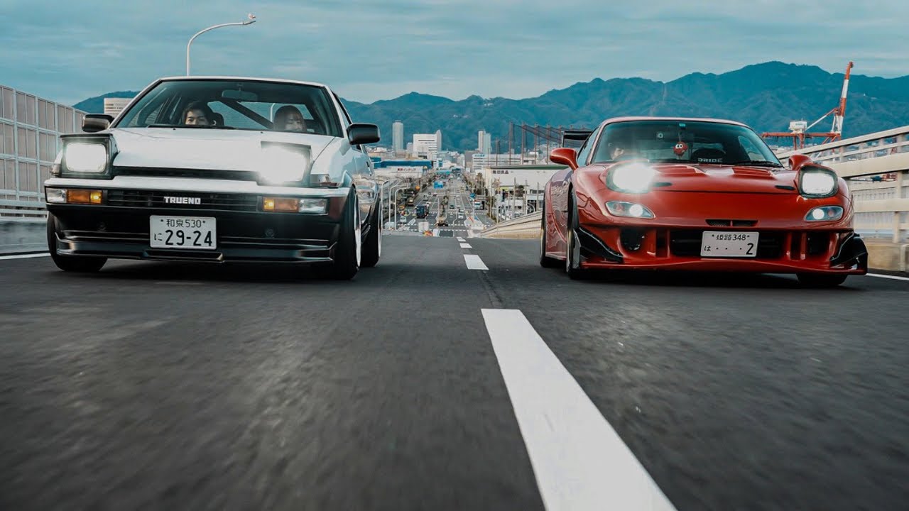 AE86×RX-7｜4K - YouTube