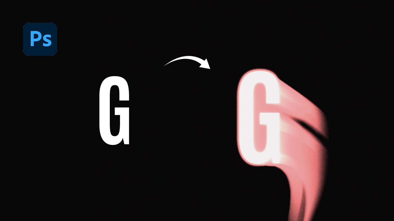 Fast-Motion Blur Text Effect | Photoshop Creative Tutorial - YouTube