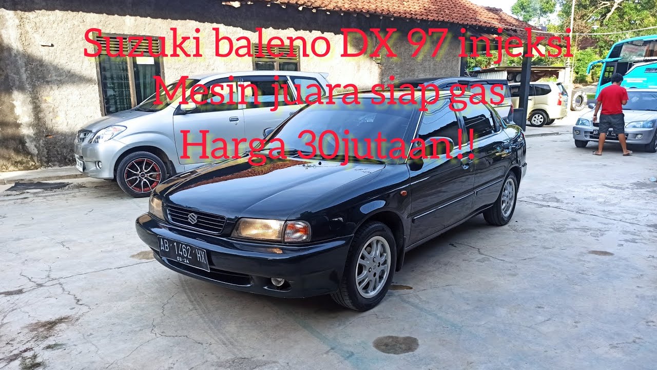 suzuki baleno DX 97 injeksi mesin juwara siap gass‼️harga 30jutaan saja ...