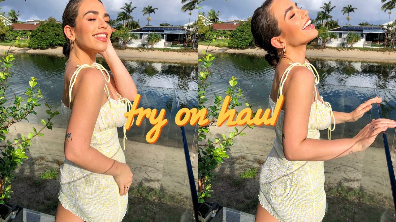 TRY-ON CLOTHING HAUL - YouTube