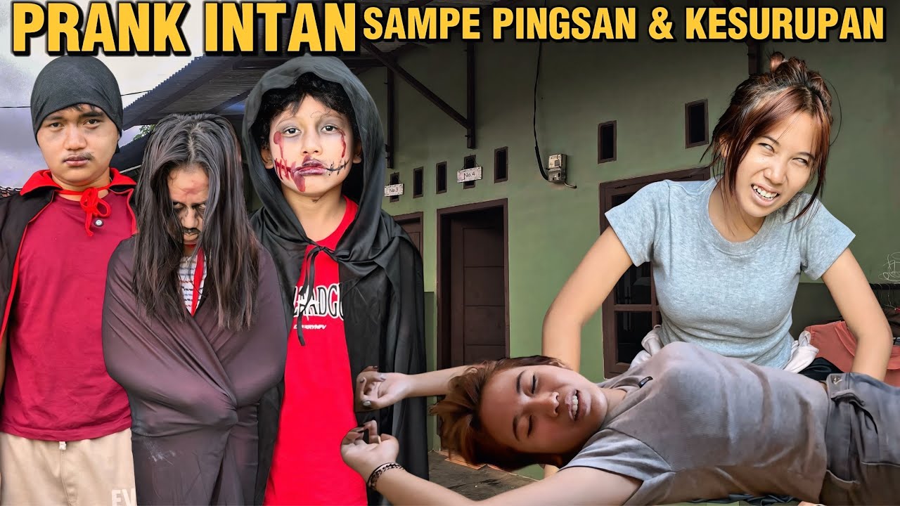 PRANK INTAN DI KOST SAMPE PINGSAN & KESURUPAN !! Yogafamilly - YouTube