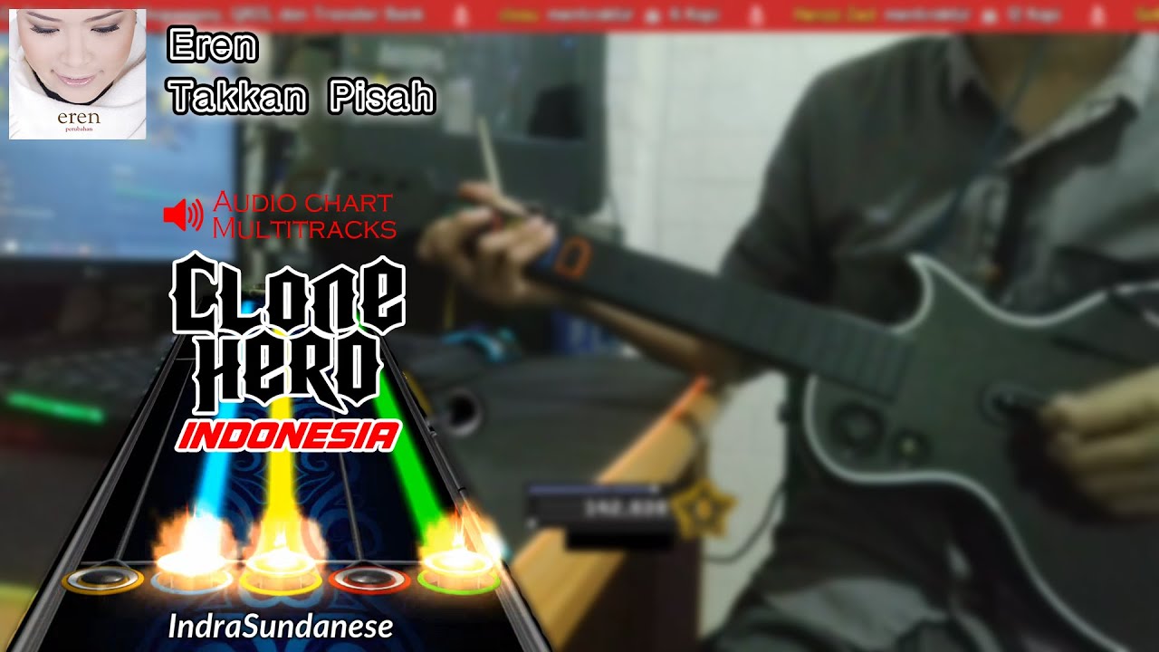 Clone Hero: Eren Hill - Takkan Pisah (Guitar) - YouTube