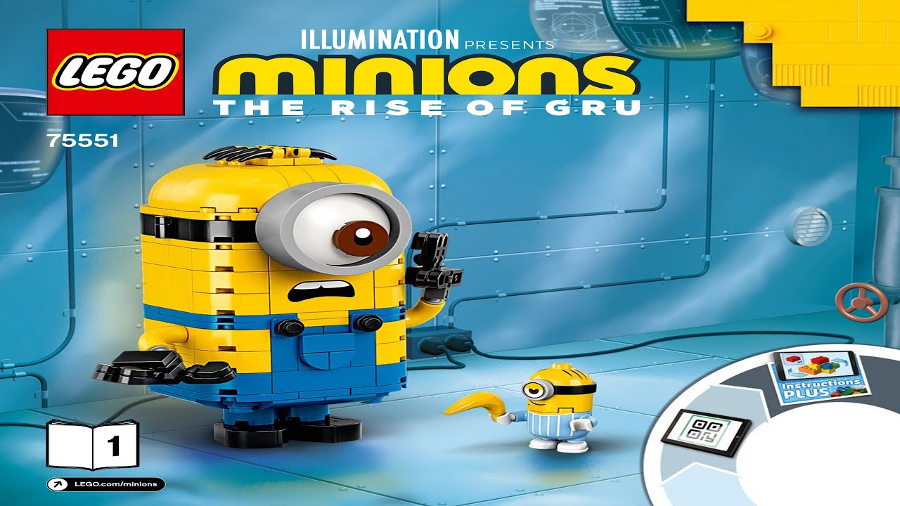 LEGO instructions - Minions - 75551 - Brick-built Minions and their ...