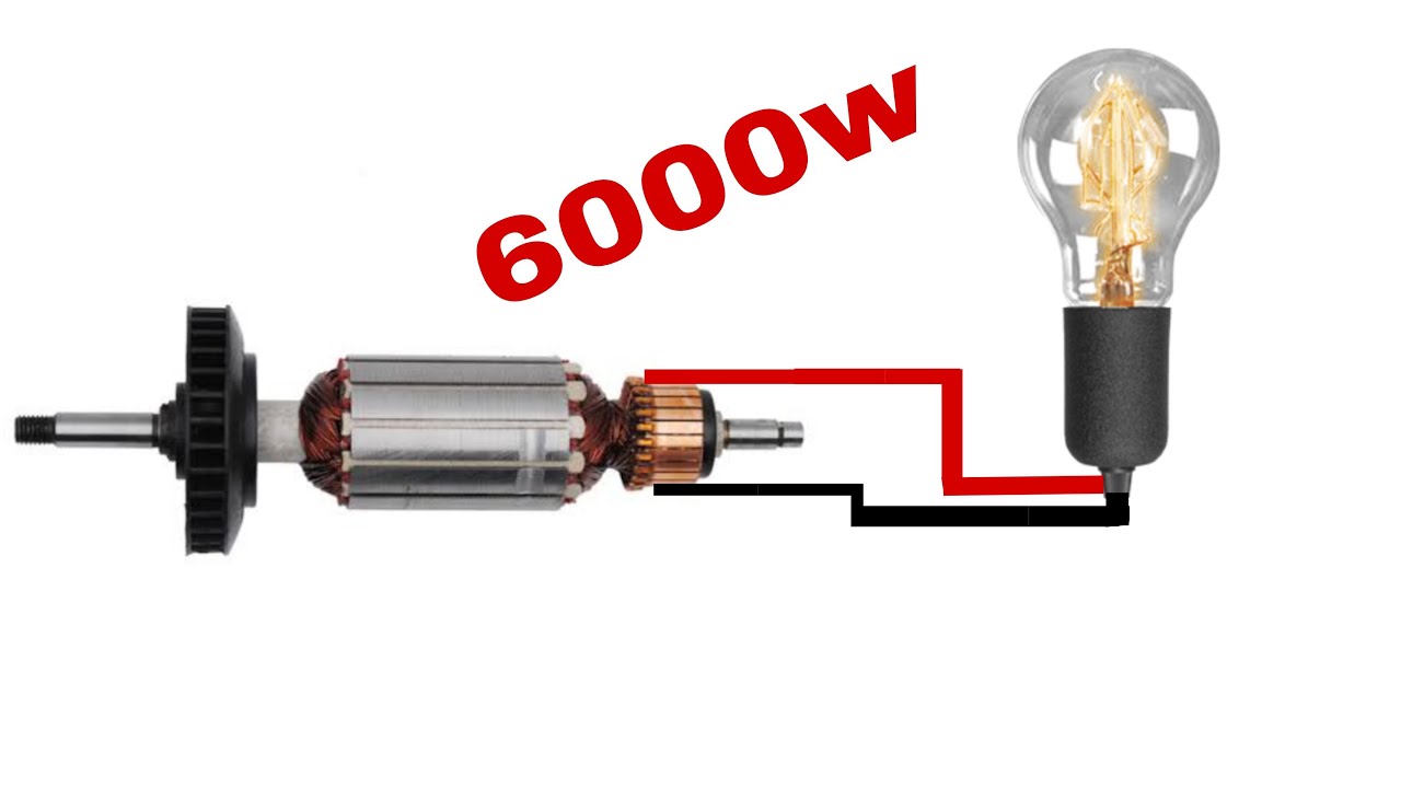 6000w DC motor||homemade DC motor//DC motor principle //#toolelectric ...