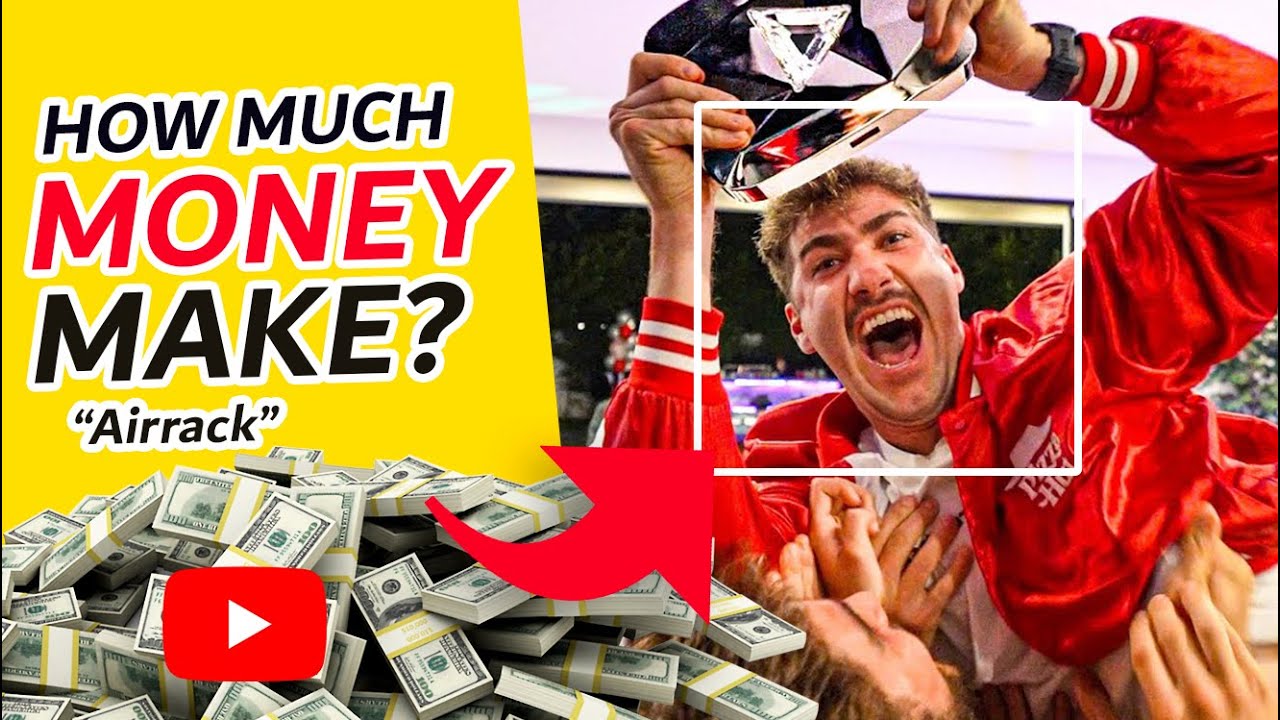 How Much Money AIRRACK Make? 🤑 #monetizedyoutubechannel - YouTube