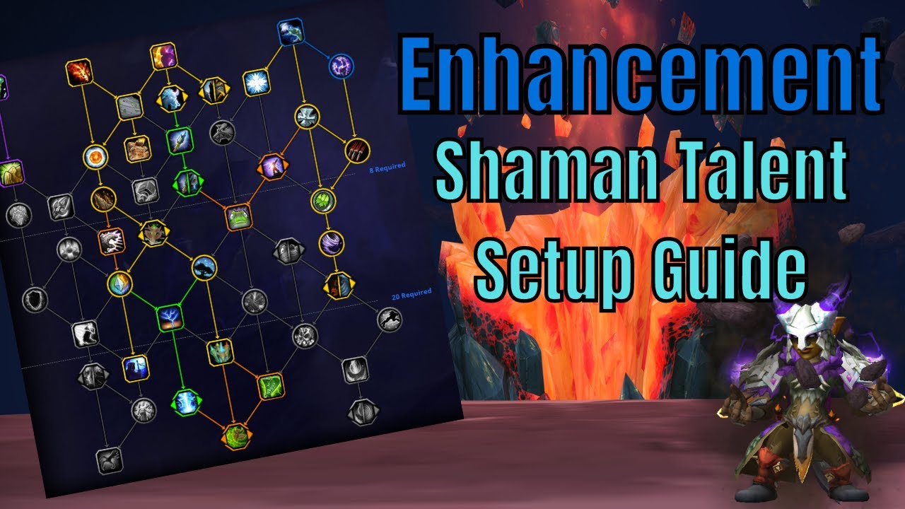 Dragonflight 10.1 - Shaman Talent Tree Guide for Enhancement - YouTube
