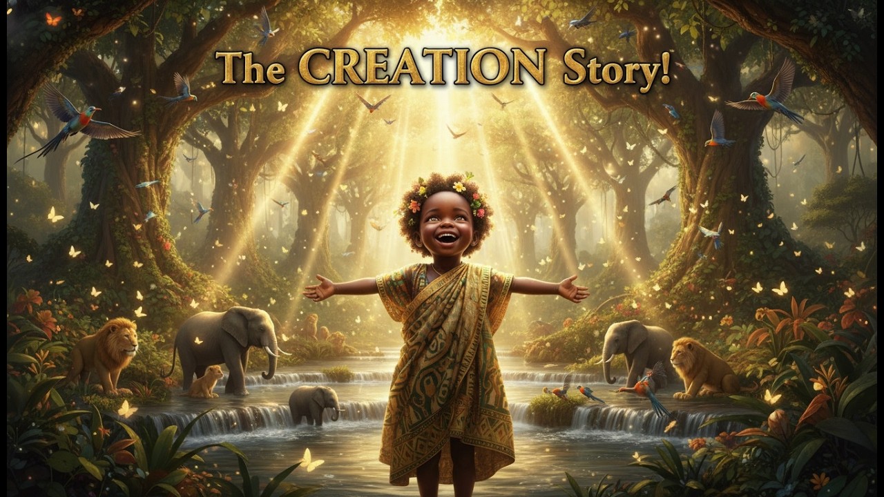 The CREATION of the World | Animated Bible Story for Kids - YouTube