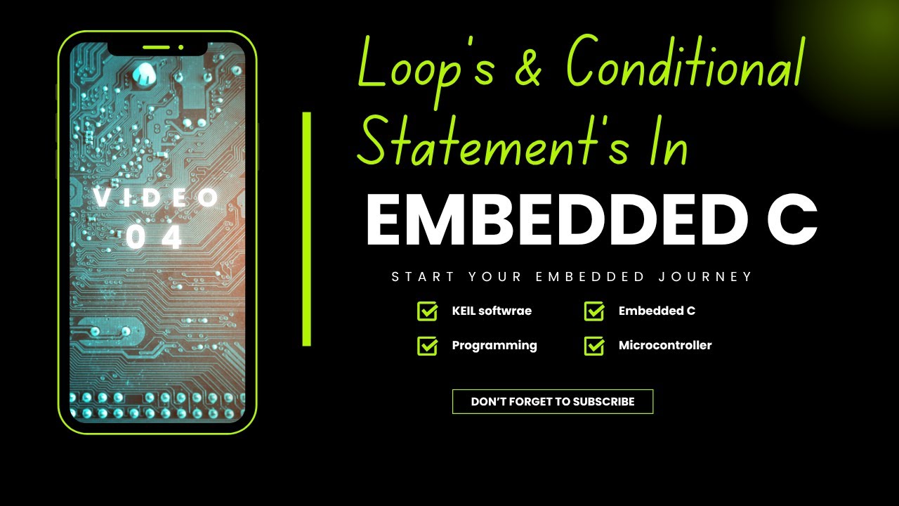 Loops and Conditional Statements in Embedded C | #programming # ...