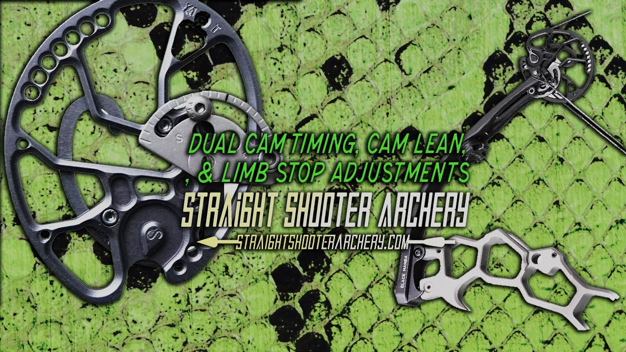 Dual Cam Timing, Cam Lean, & Limb Stop Adjustments - YouTube
