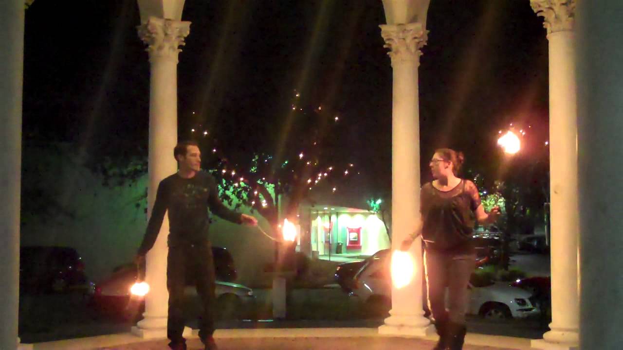 110912 Megan Bode and Ben Marlinee with Poi - YouTube