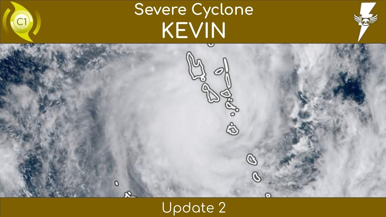 Severe Cyclone KEVIN | Video Update 2 - YouTube