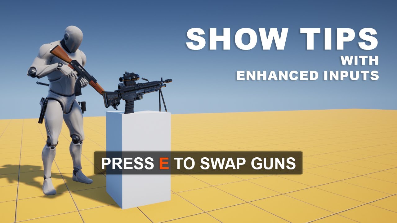 Unreal Engine 5 - Show Tips with Enhanced Input (ALS #154) - YouTube