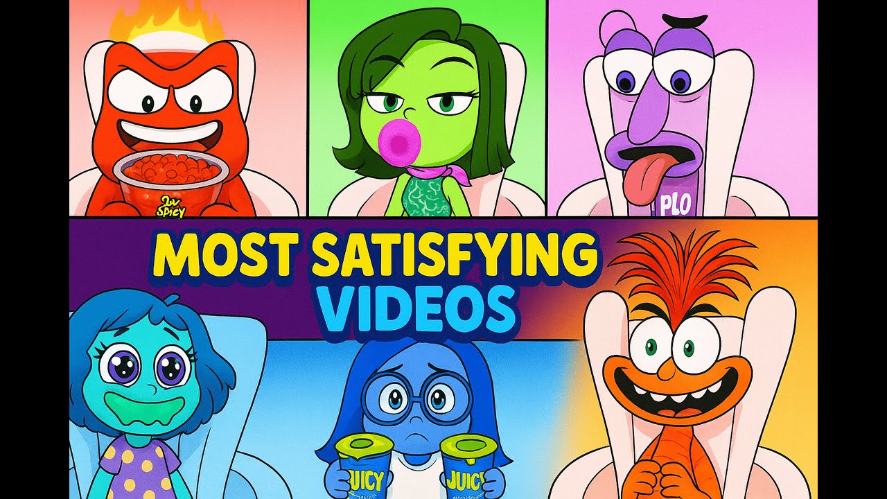 Inside out Mukbang #asmr #mukbang #satisfying - YouTube