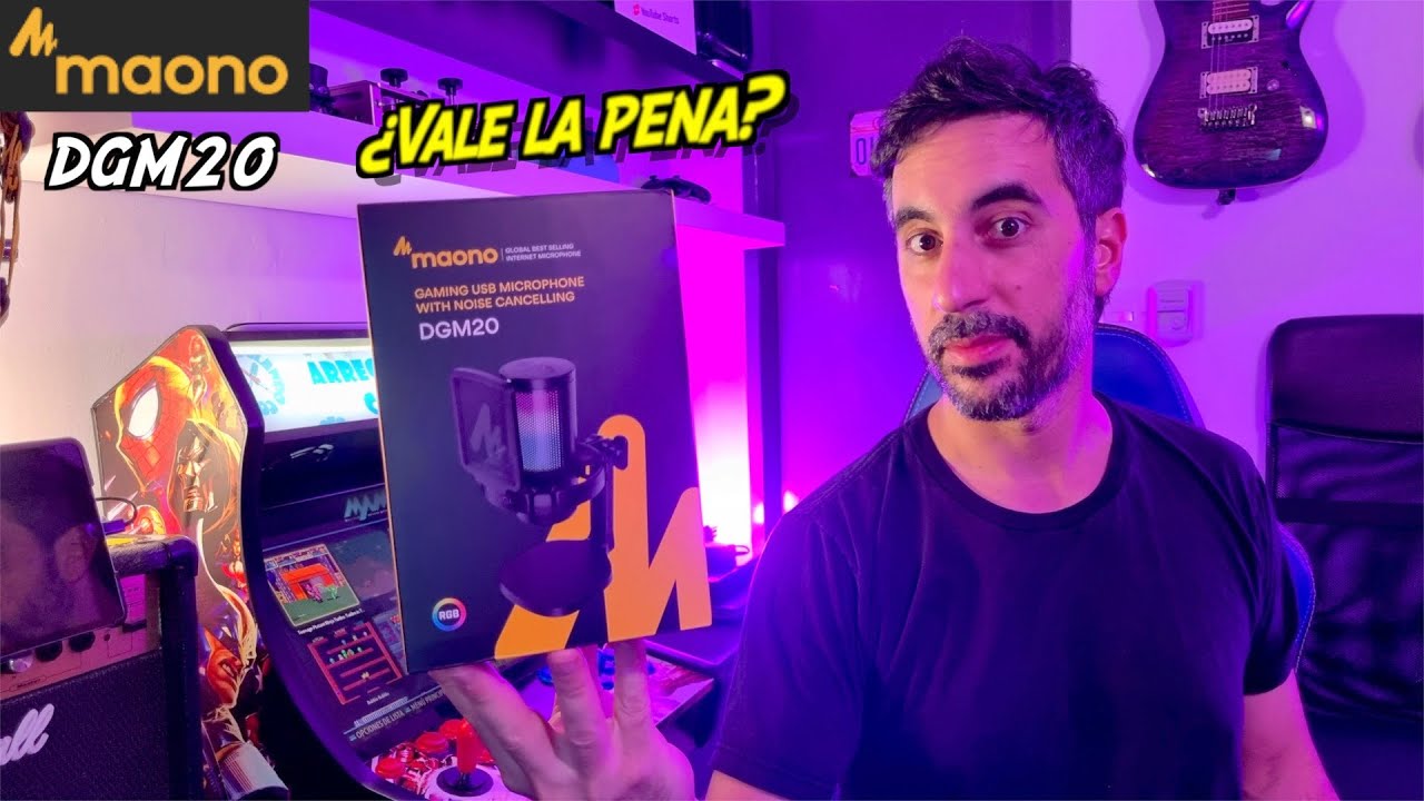 MAONO DGM20: Microfono USB con Noise Cancelling y RGB... ¿Que tal será ...