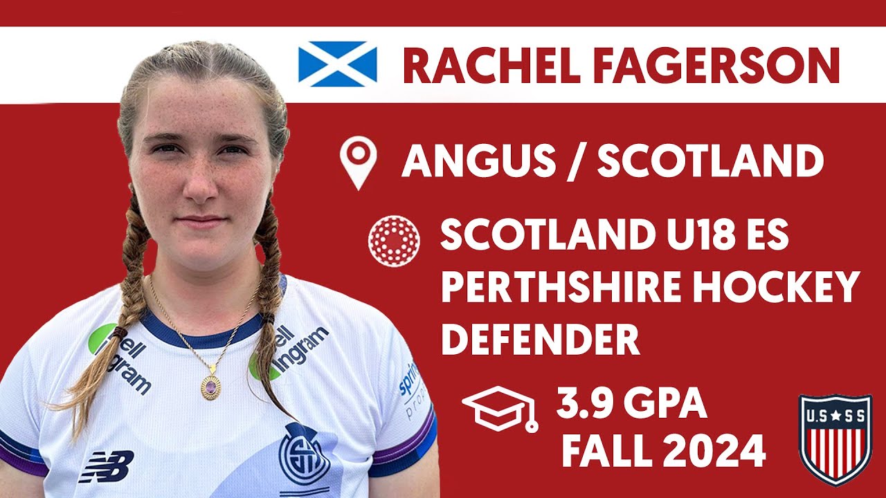 Rachel F - U.S Sports Scholarships - YouTube
