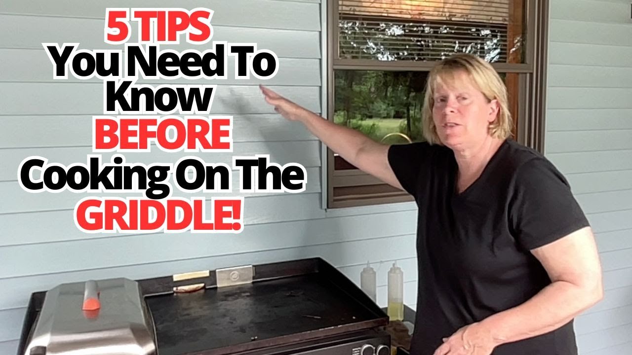 5 Tips You Need to Know BEFORE Cooking on Your Griddle! - YouTube