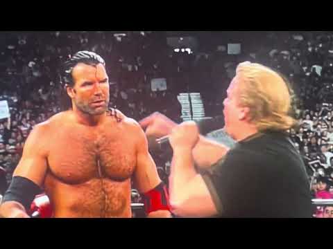 Louie Spicolli Interrupts Beginning of a match between Scott Hall & Jim ...