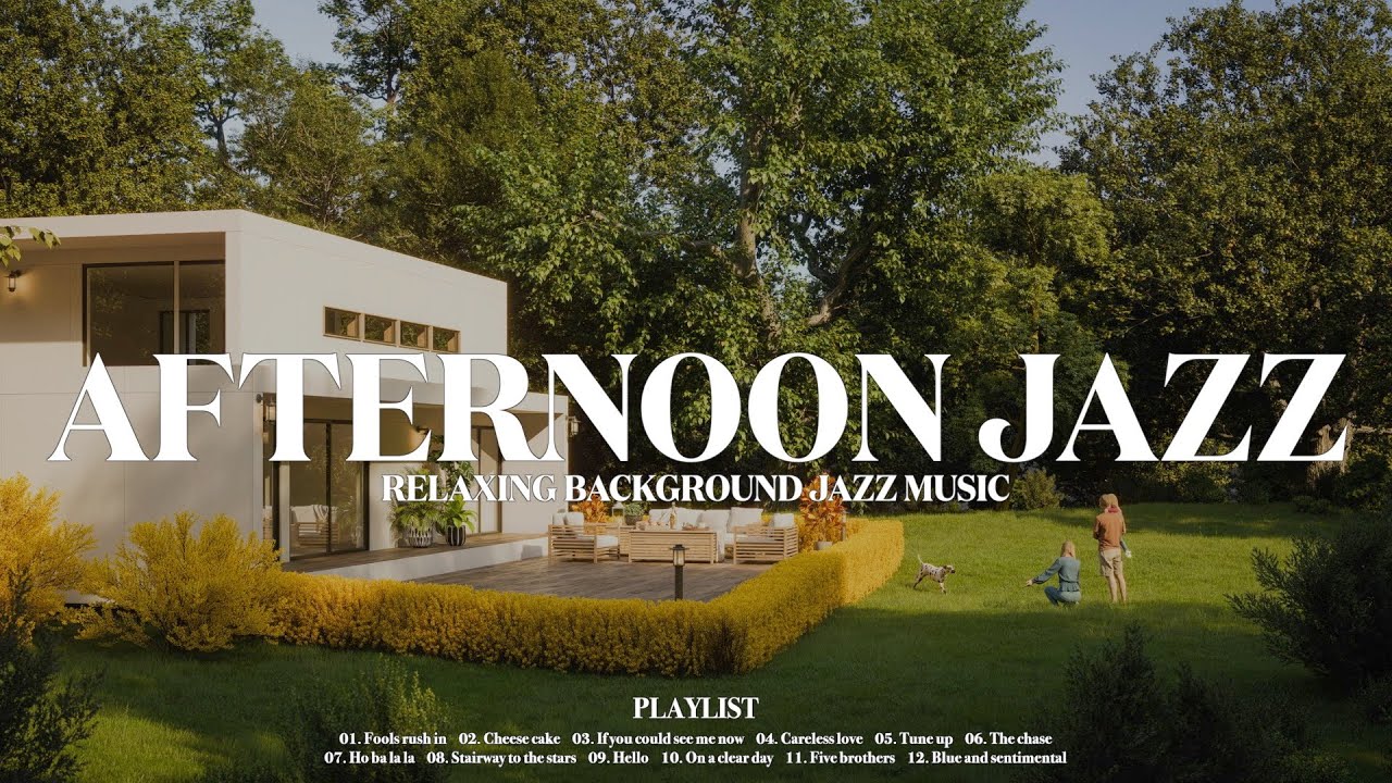 [ 𝐀𝐅𝐓𝐄𝐑𝐍𝐎𝐎𝐍 𝐉𝐀𝐙𝐙 ] 한가로운 오후, 따스한 햇살과 함께💛l Relaxing Jazz Piano Music for ...