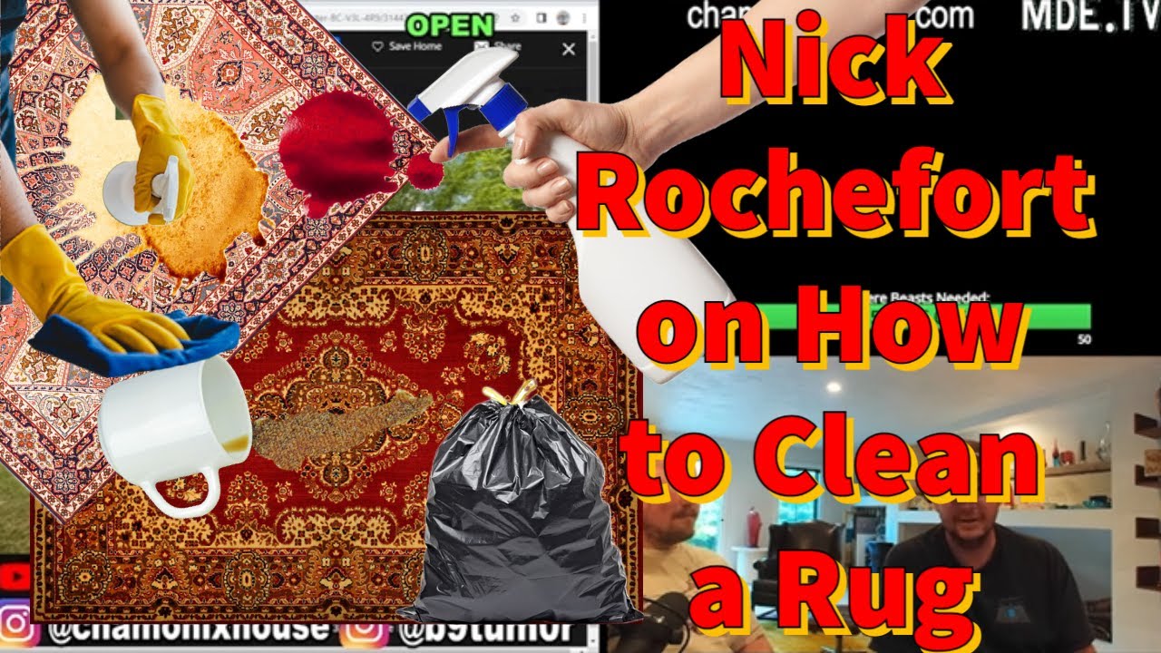 Nick Rochefort on How to Clean a Rug - YouTube