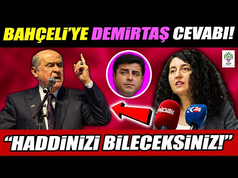 HDP'den Devlet Bahçeli'ye Selahattin Demirtaş yanıtı! \