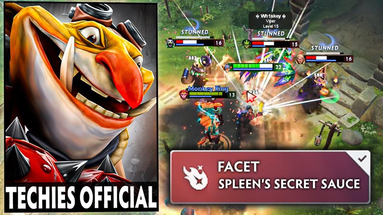 This Techies Facet is not broken, but Techies Official is!🔥 - YouTube