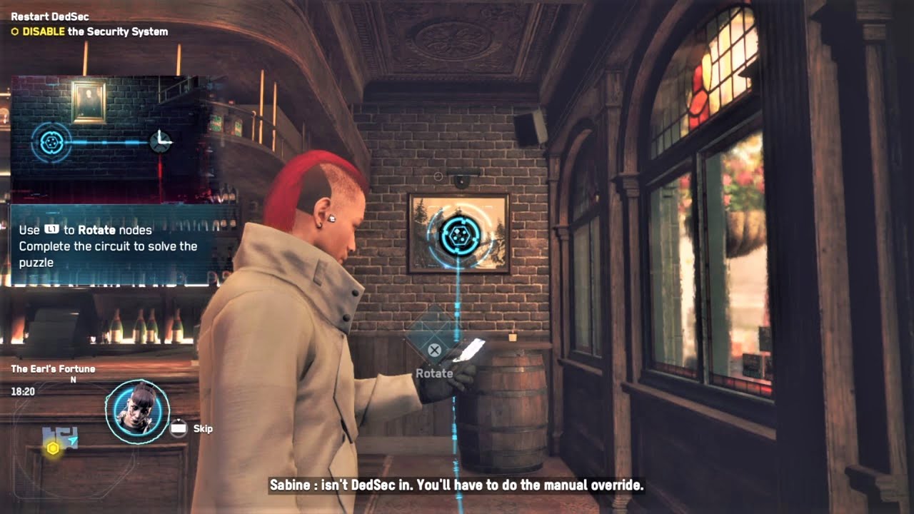 Watch Dogs Legion: Disable the Security System (Safehouse Entrance ...