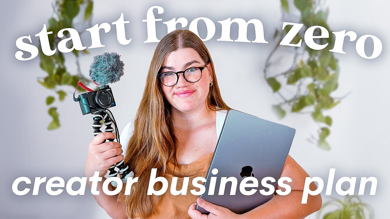 Finally go full time as a creator with THIS business plan - YouTube