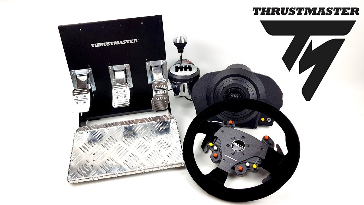 THRUSTMASTER STEERING WHEEL | UNBOXING - YouTube