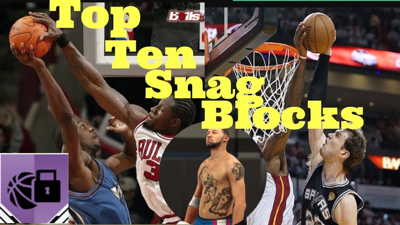NBA2K17 HOW TO SNATCH BLOCK Top TEN SNATCH Blocks POST SCORER - YouTube