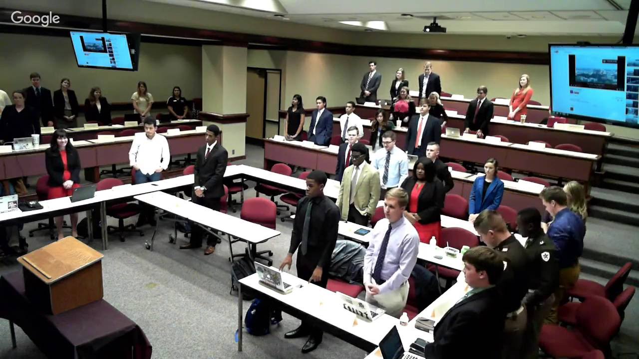 TAMU Student Senate General Meeting 11/16/16 - YouTube