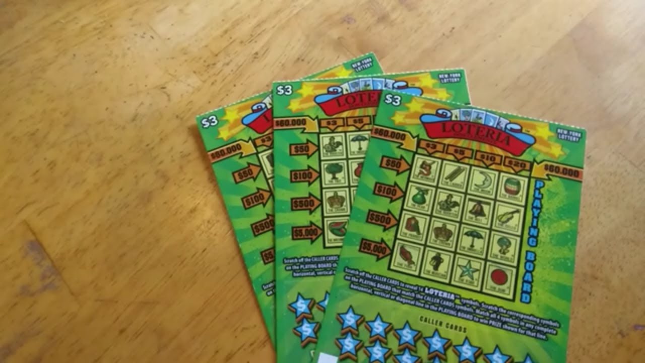 New October ticket Loteria from the NY Lottery - YouTube