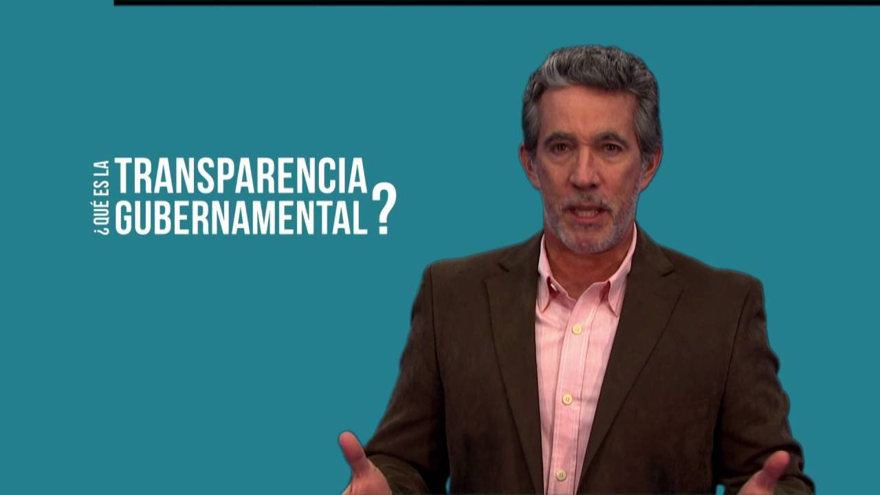 ¿Qué es la transparencia gubernamental? Cápsula 1 - YouTube