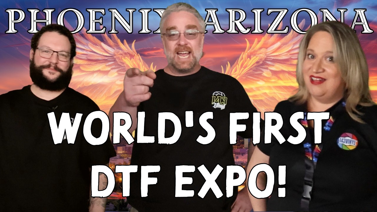 We Went to Phoenix to Witness the World's First DTF Expo! - YouTube
