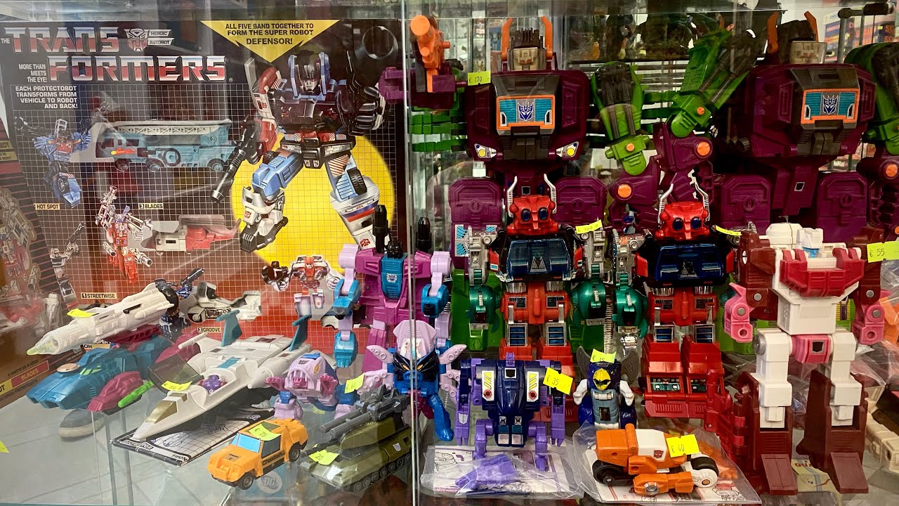 Maestoso Negozio Vintage Italia 80 90 Transformers G1 Diaclone Robots ...