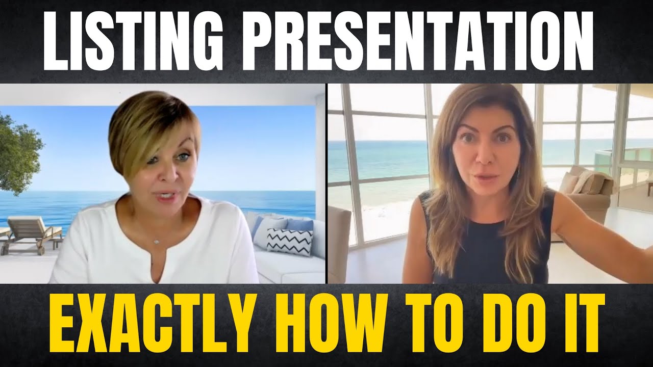 {LIVE} How To Do a Real Estate Listing Presentation 101 EXPLAINED - YouTube