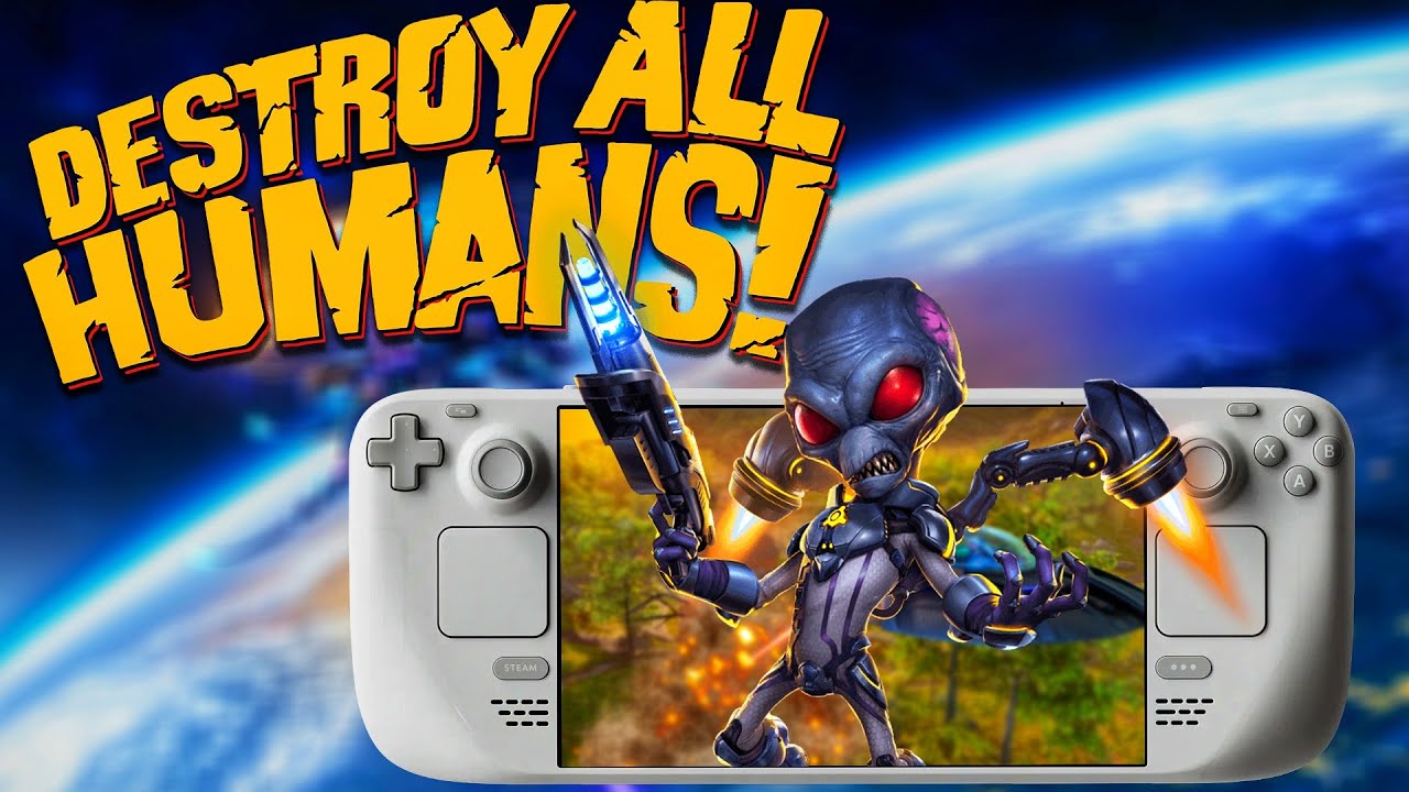 Outdated or Underrated? Destroy All Humans! - Steam Deck Review - YouTube