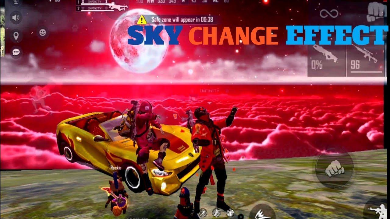 HOW TO DO SKY CHANGE EFFECT IN FREE FIRE ? - YouTube