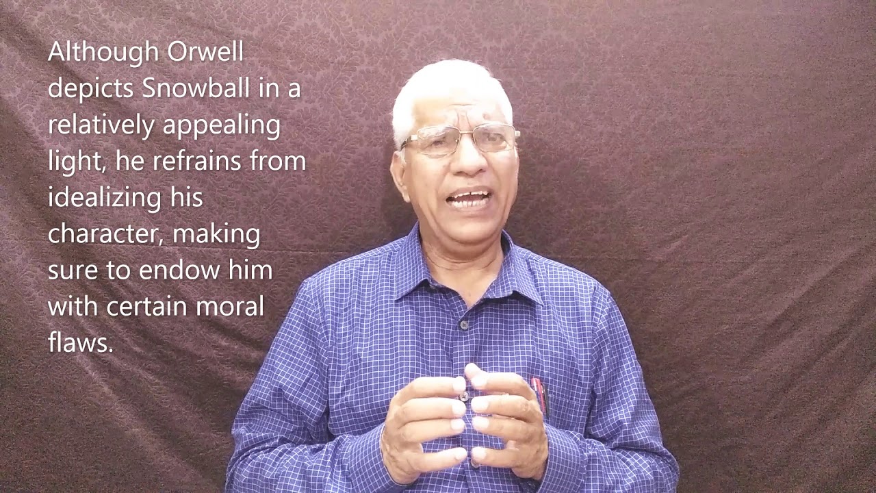 A Character Sketch of Snowball of Animal Farm by George Orwell - YouTube