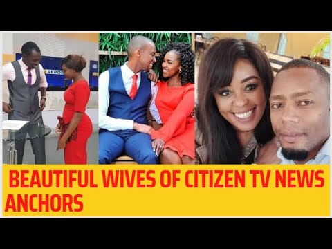 Citizen tv News anchors with their wives and husbands