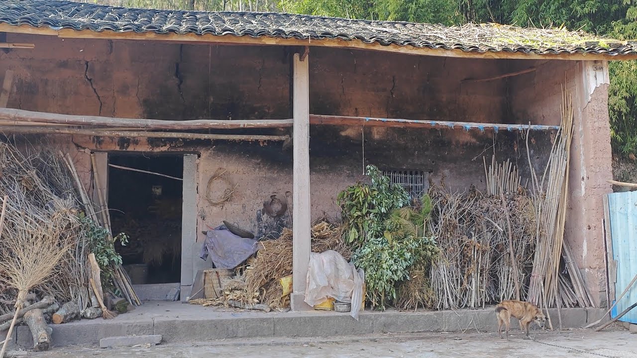 China's rural Village walk, the real life of poor people in remote ...