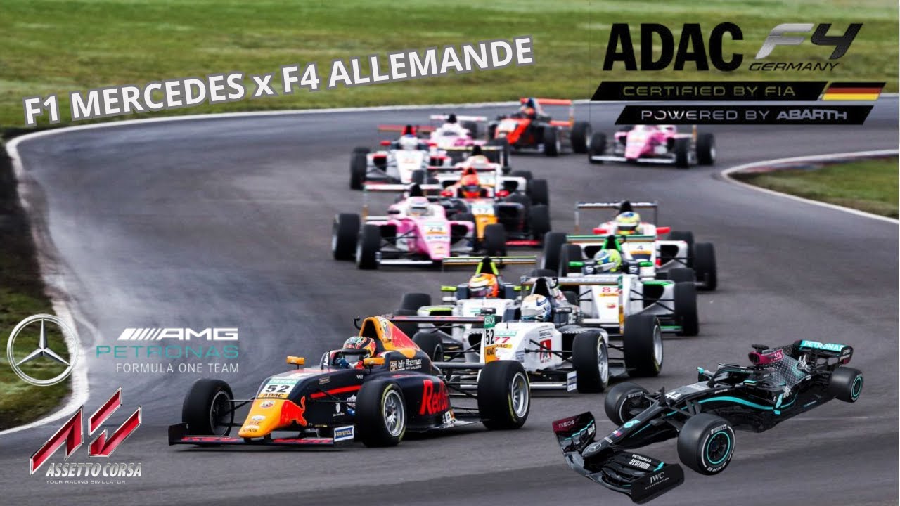 Une F1 Mercedes sur les circuits du championnat F4 Allemagne… Ça passe ...